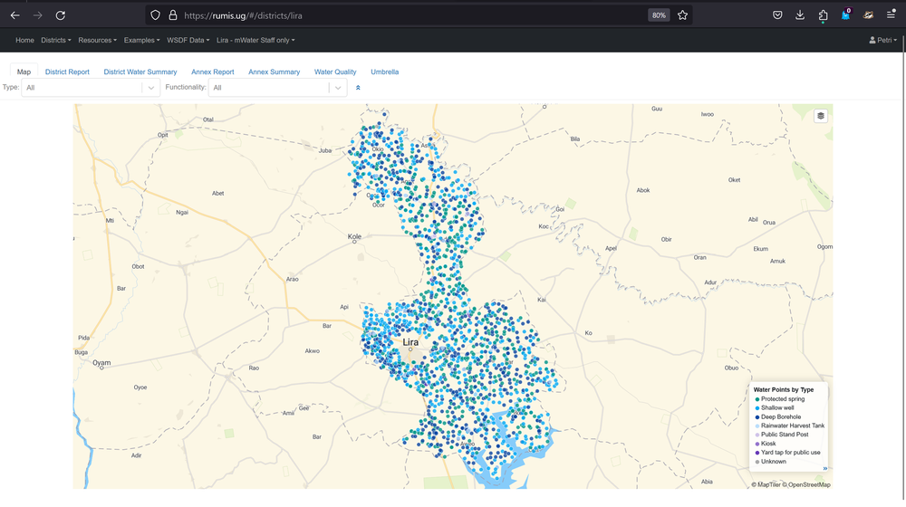 Uganda's RUMIS (Rural and Urban Management Information System) — mWater