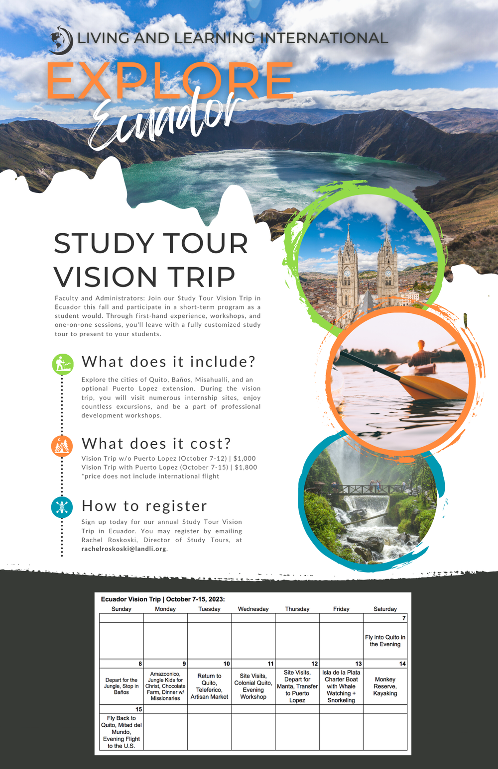 Vision Trip Invitation — Living & Learning International
