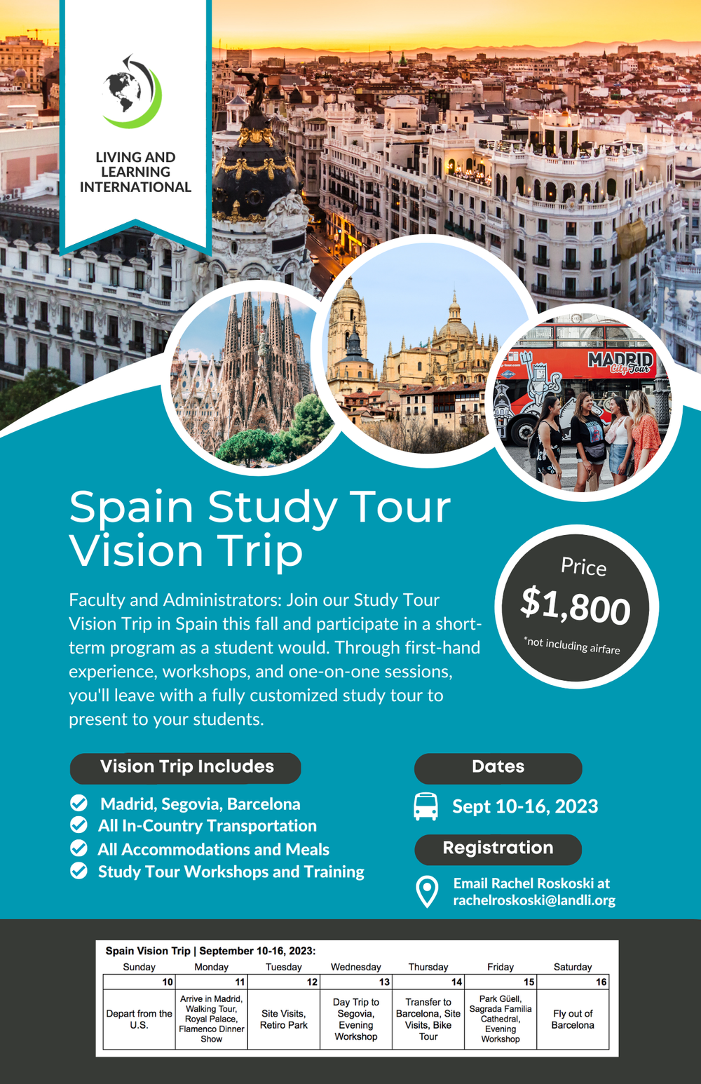 Vision Trip Invitation — Living & Learning International