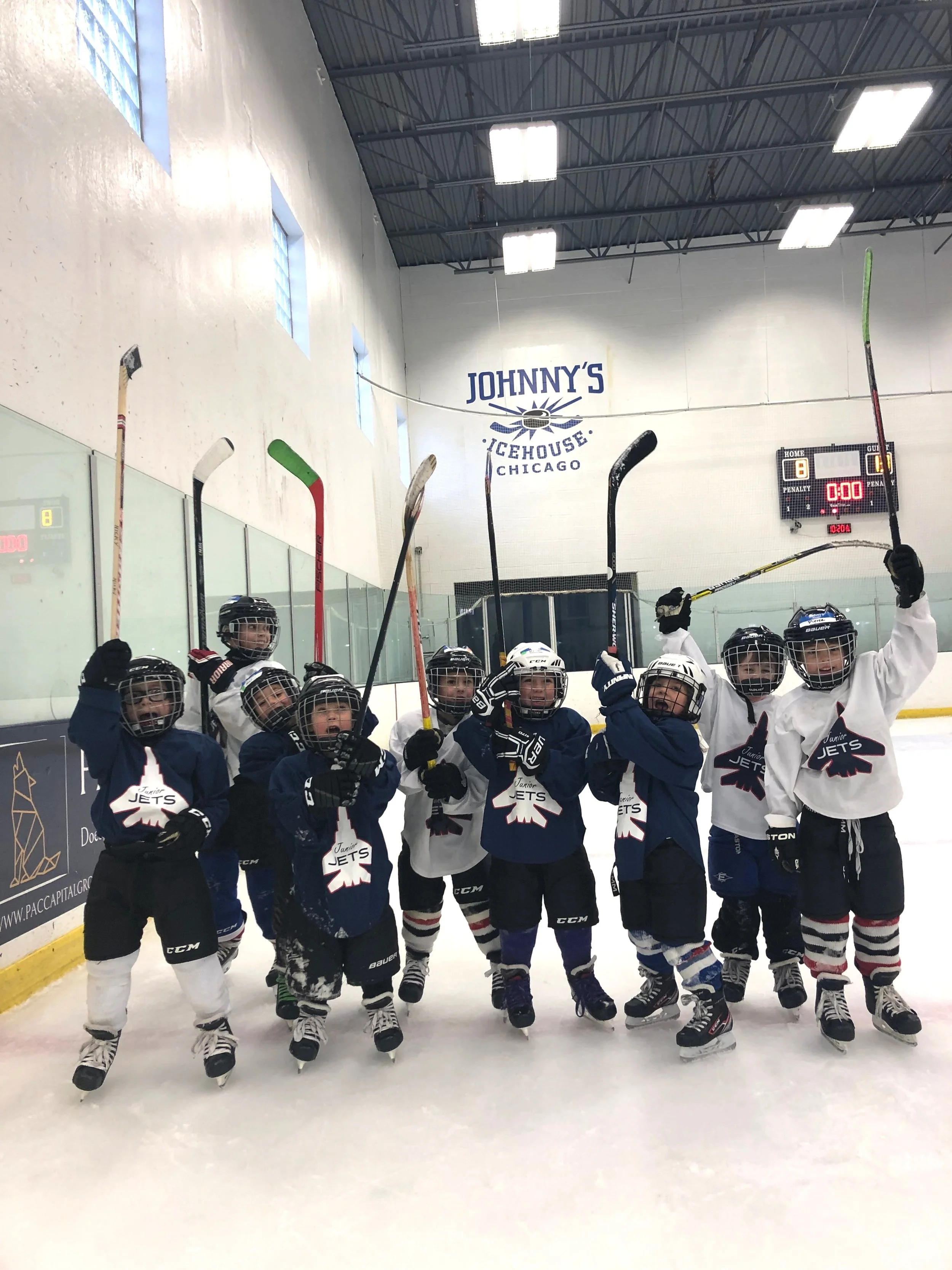 Johnny's Junior Jets Learn to Play — Johnny's Icehouse