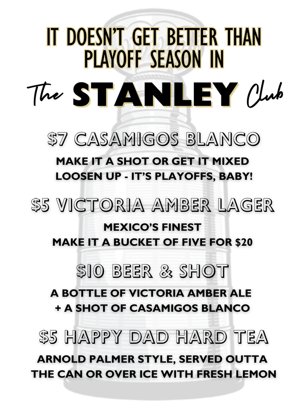 The Stanley Club Bar — Johnny's Icehouse