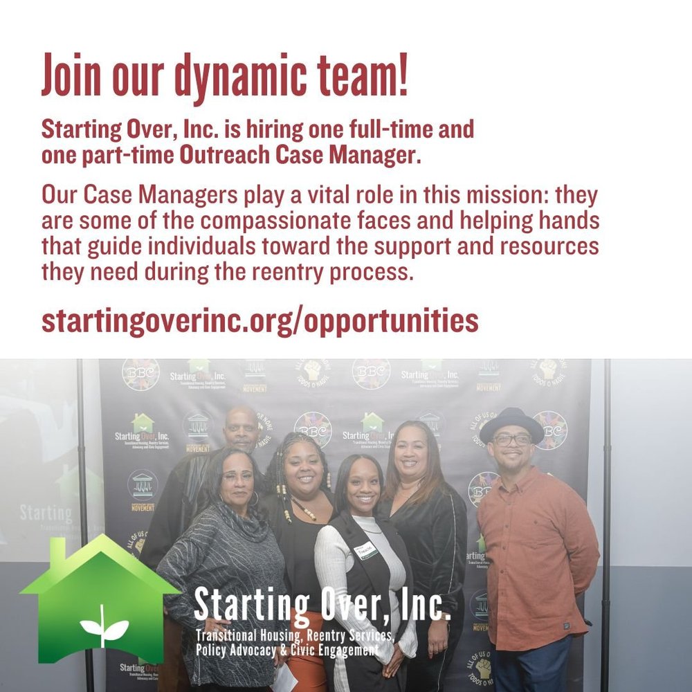 Career Opportunities — Starting Over, Inc.