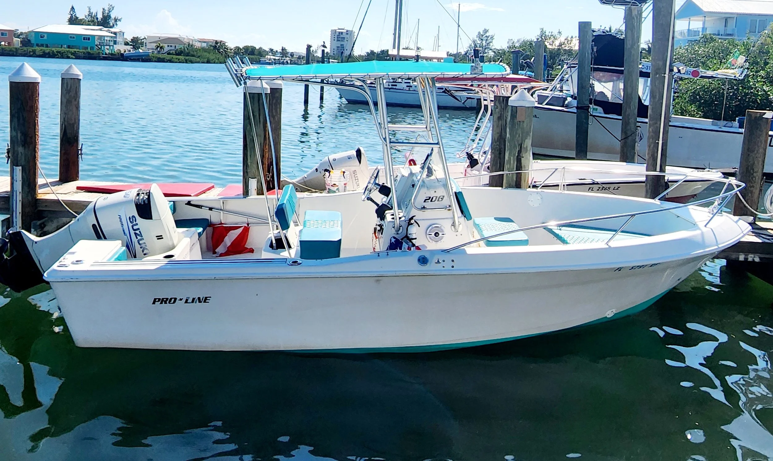 21' PROLINE — COCO'S BOAT RENTALS | MARATHON FLORIDA