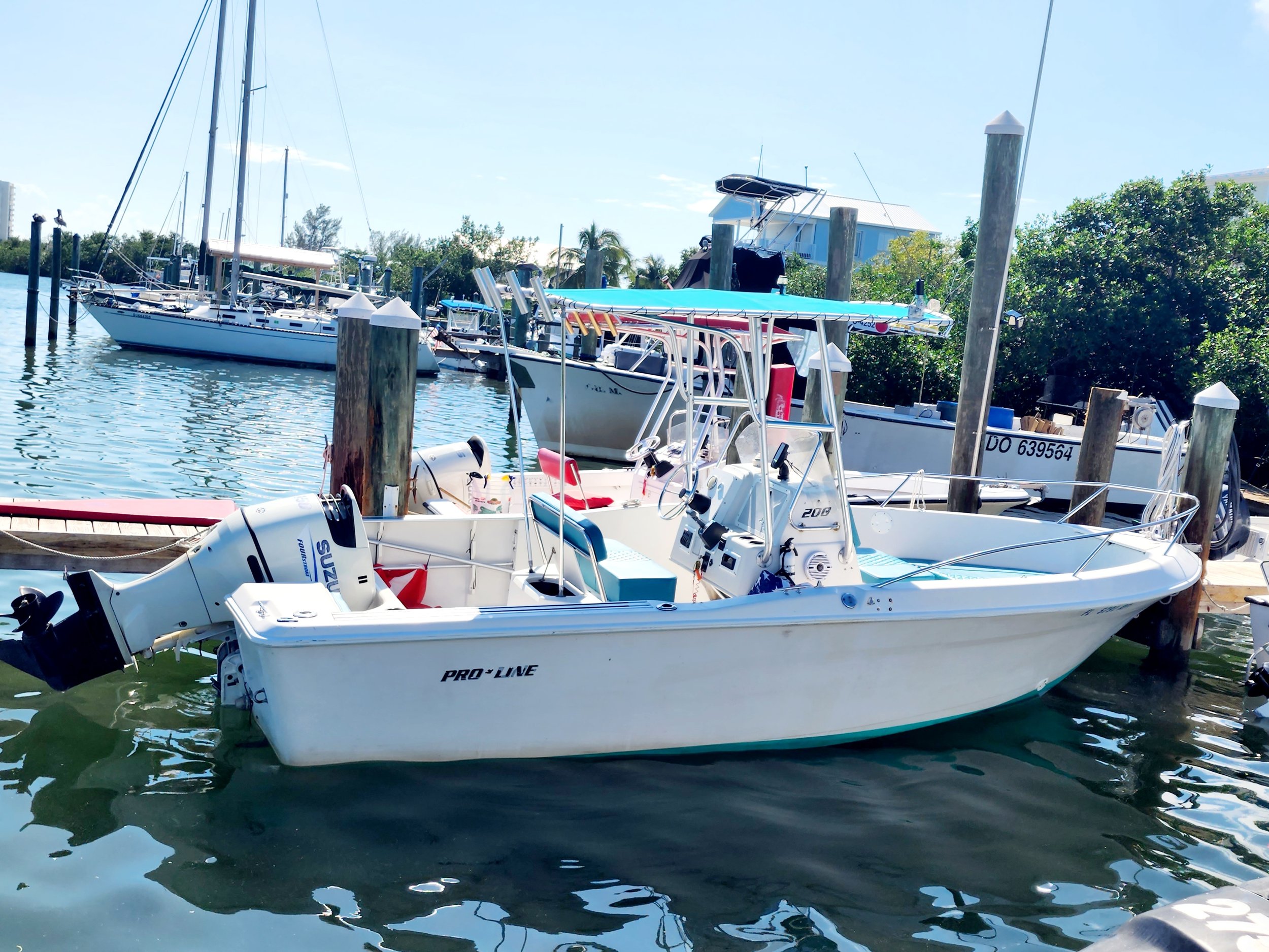 21' PROLINE — COCO'S BOAT RENTALS | MARATHON FLORIDA