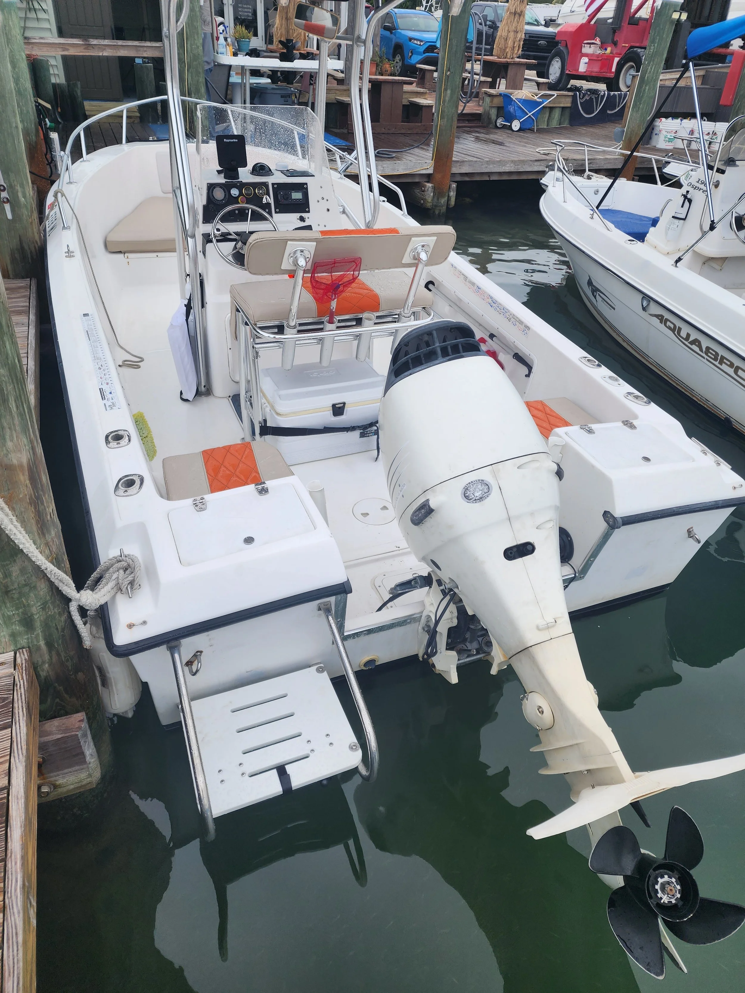 22 "ORANGE" ANGLER — COCO'S BOAT RENTALS | MARATHON FLORIDA