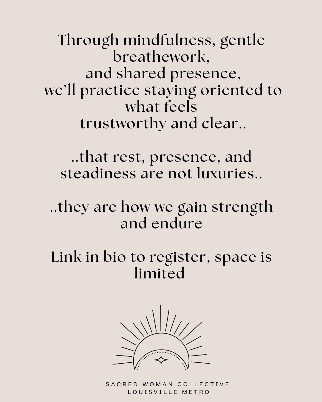 Staying Grounded In Uncertain Times, a Sunset Circle with Carey ...