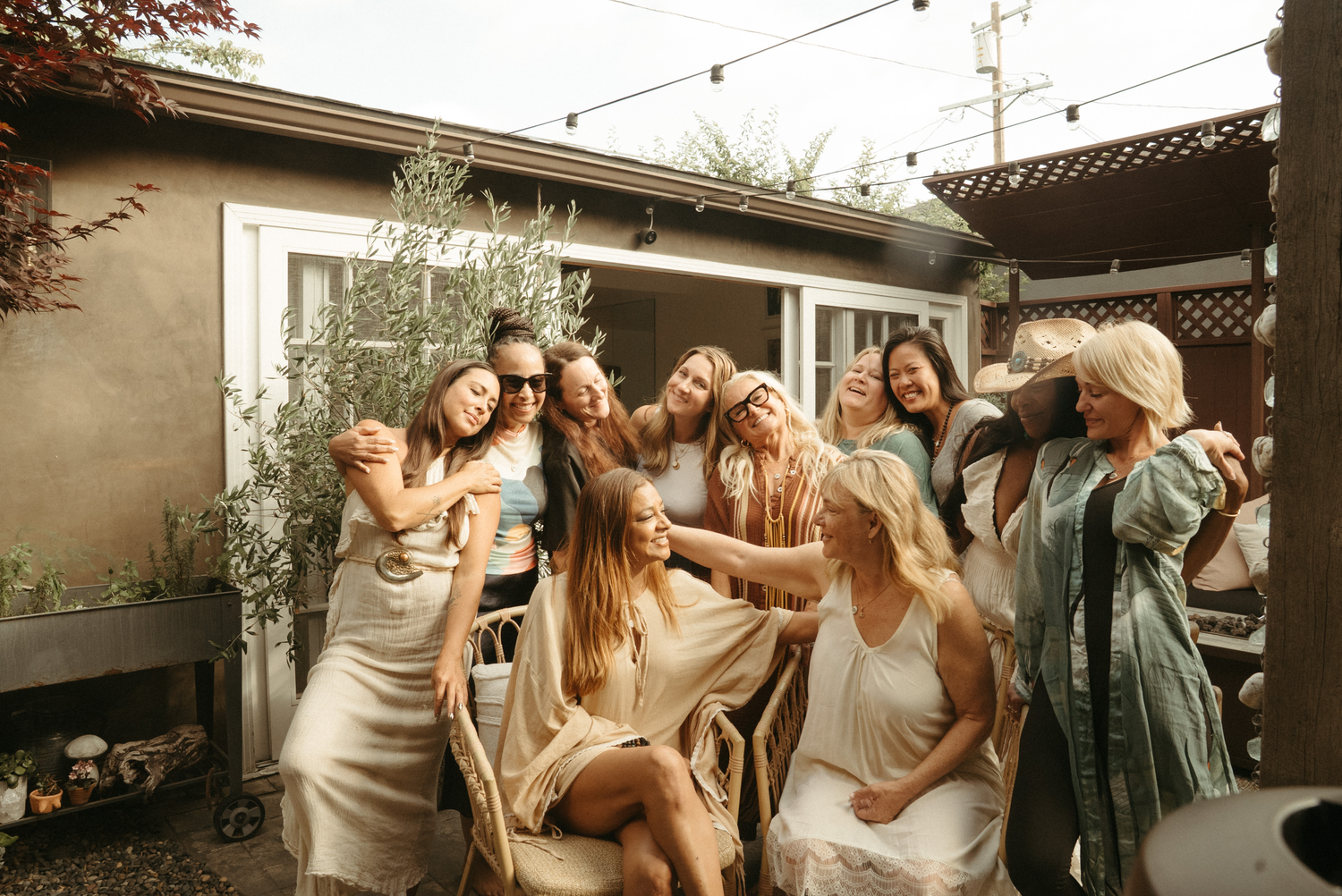 Sunset Circles — Sacred Woman Collective