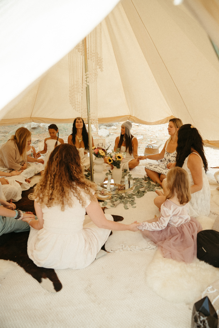 Sunset Circles — Sacred Woman Collective