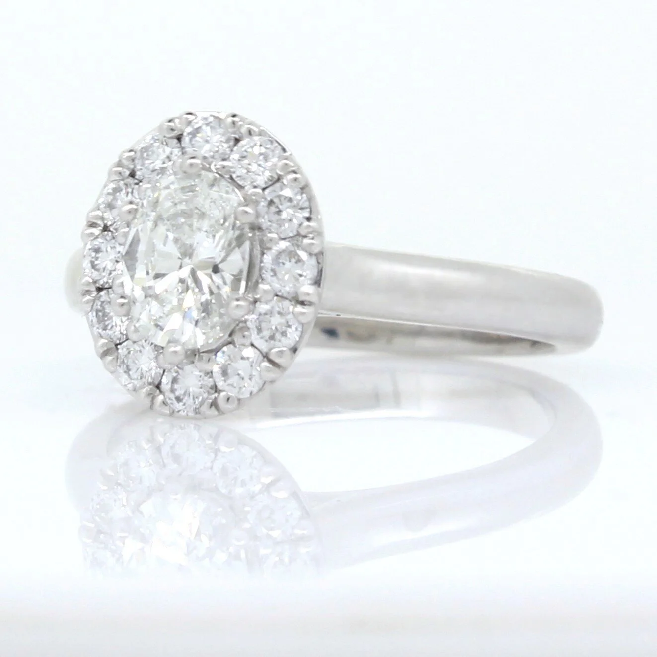 Oval Diamond Cluster Ring — Autumn Gallery Fine Jewellery