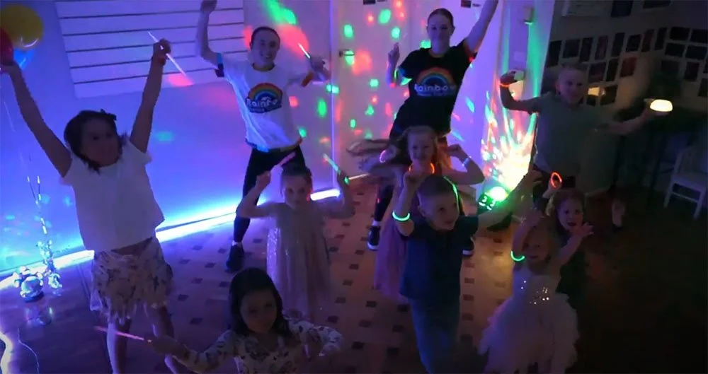 Rainbow Kids Parties | Disco Birthday Parties | Circle Events