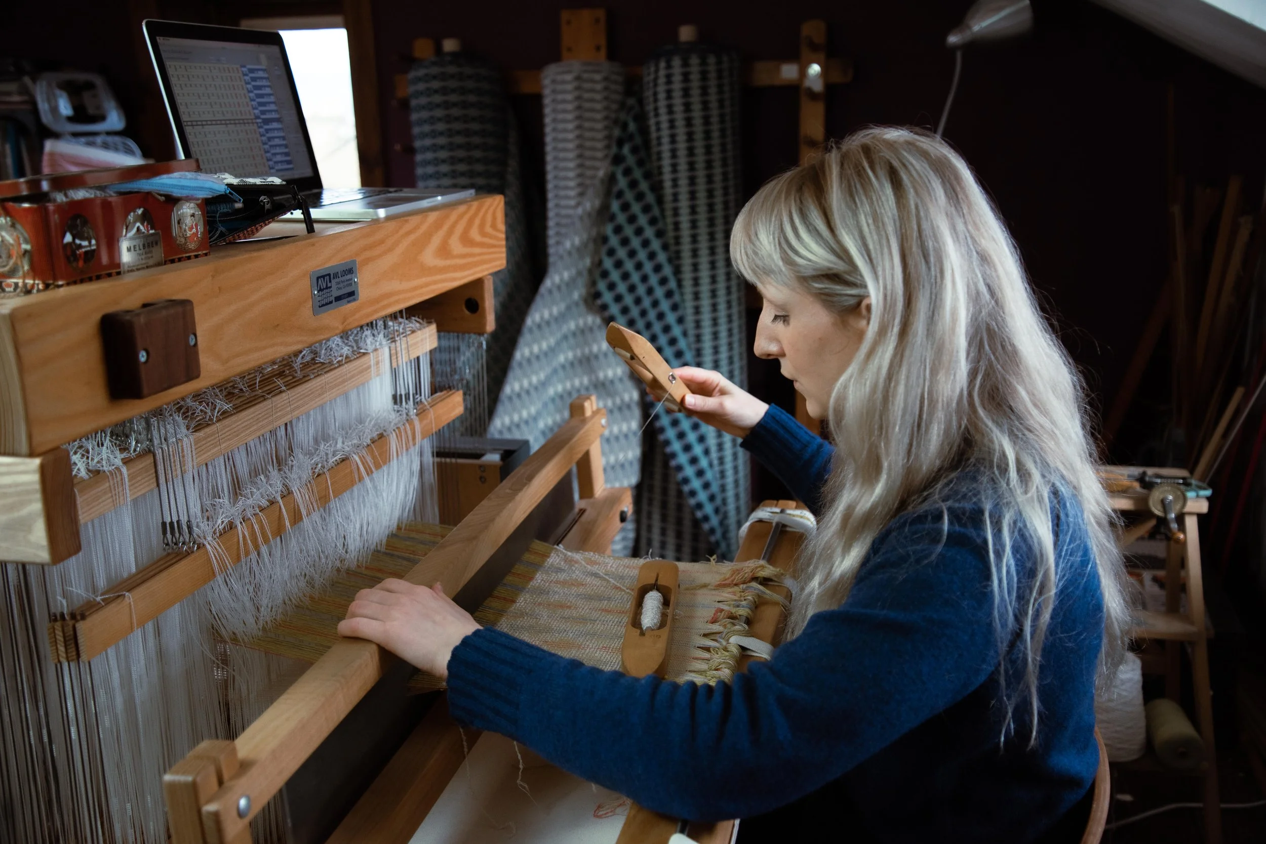 About Heather Shields — Heather Shields Textile Design & Weaving Scotland