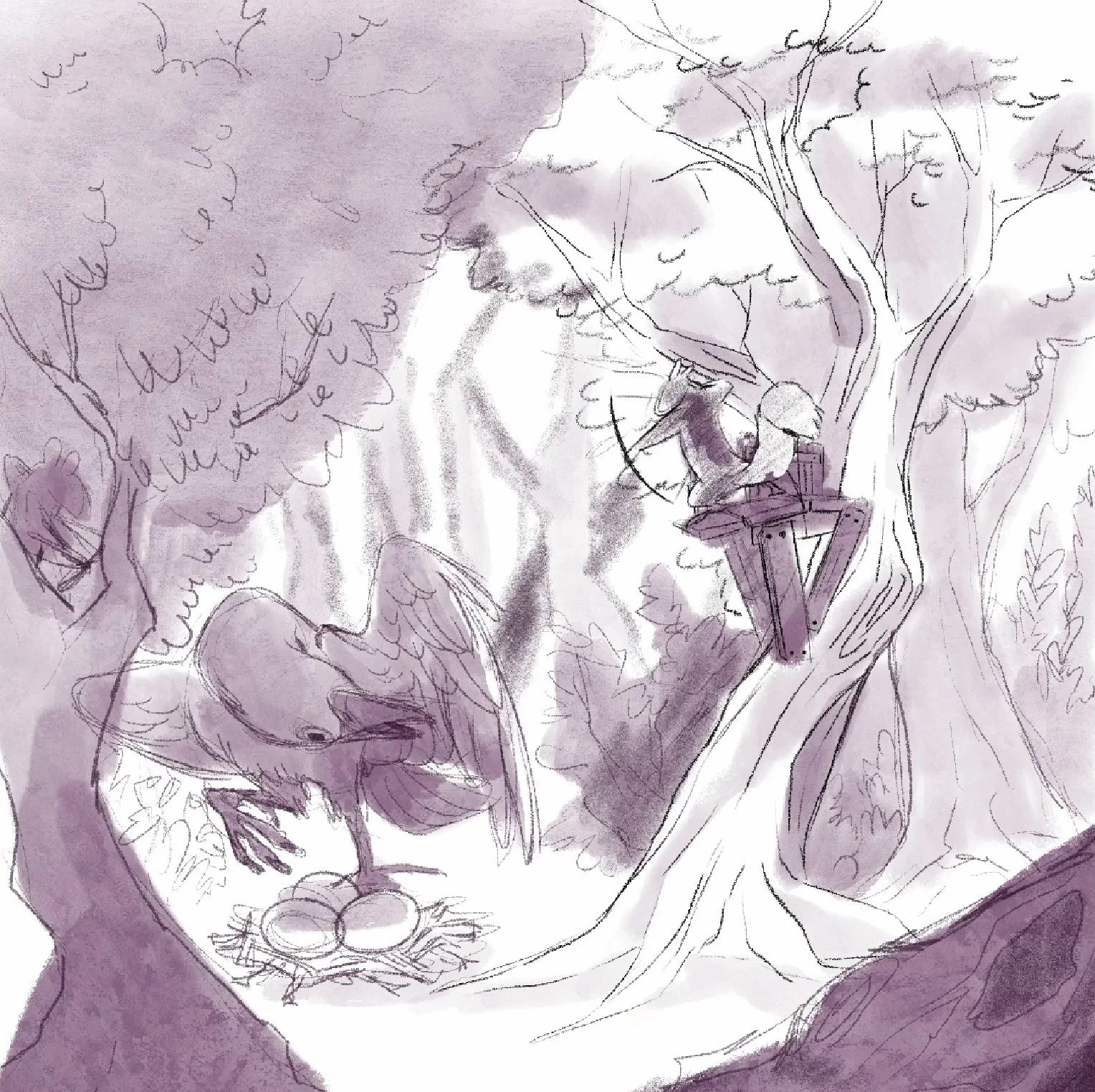 “The Hunt” digital illustration: Step by Step — Amaddles: Illustration ...