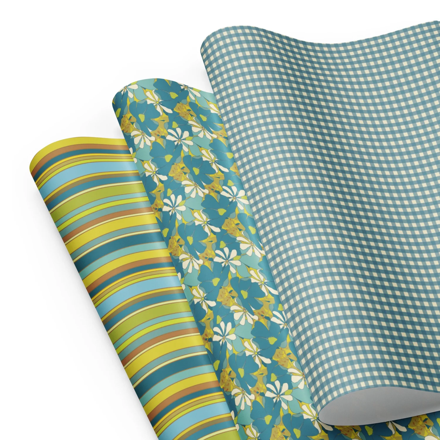 Bradbury Rd. - Spring Mix Wrapping Paper Sheets — Bayhill Studio