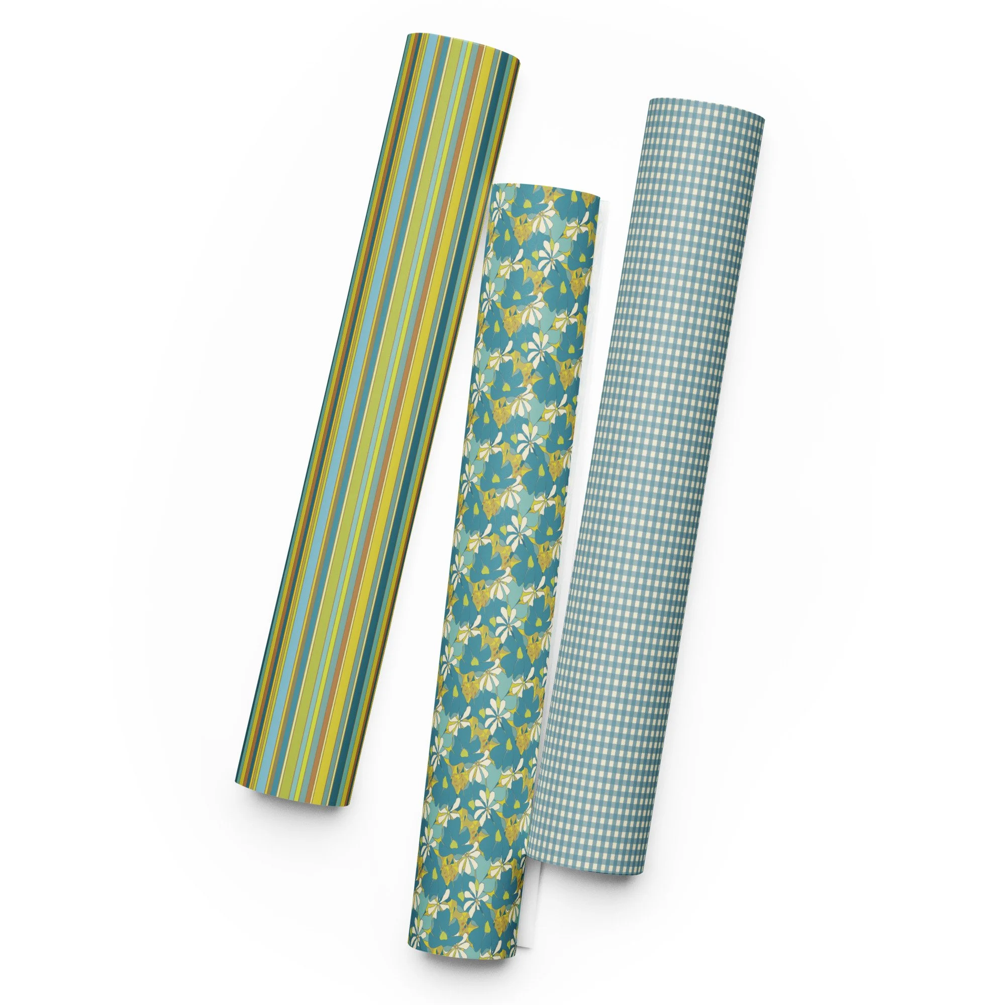 Bradbury Rd. - Spring Mix Wrapping Paper Sheets — Bayhill Studio