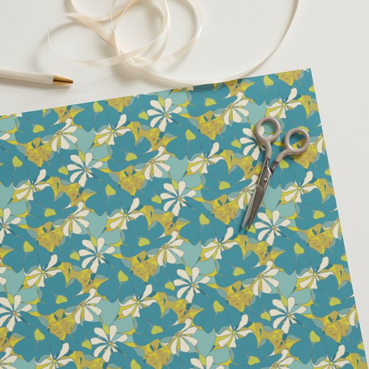 Bradbury Rd. - Spring Mix Wrapping Paper Sheets — Bayhill Studio