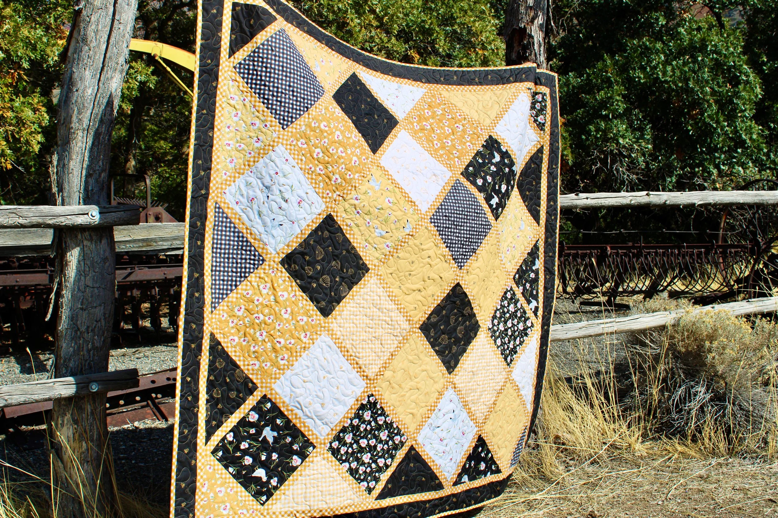Precut Friendly Lattice Quilt Tutorial — Bayhill Studio