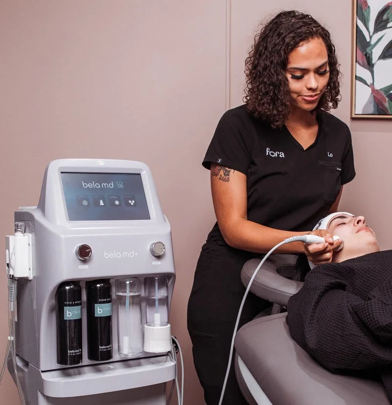 Bela MD Facial — Fora Dermatology - General & Surgical Dermatology in Mooresville & Taylorsville, NC