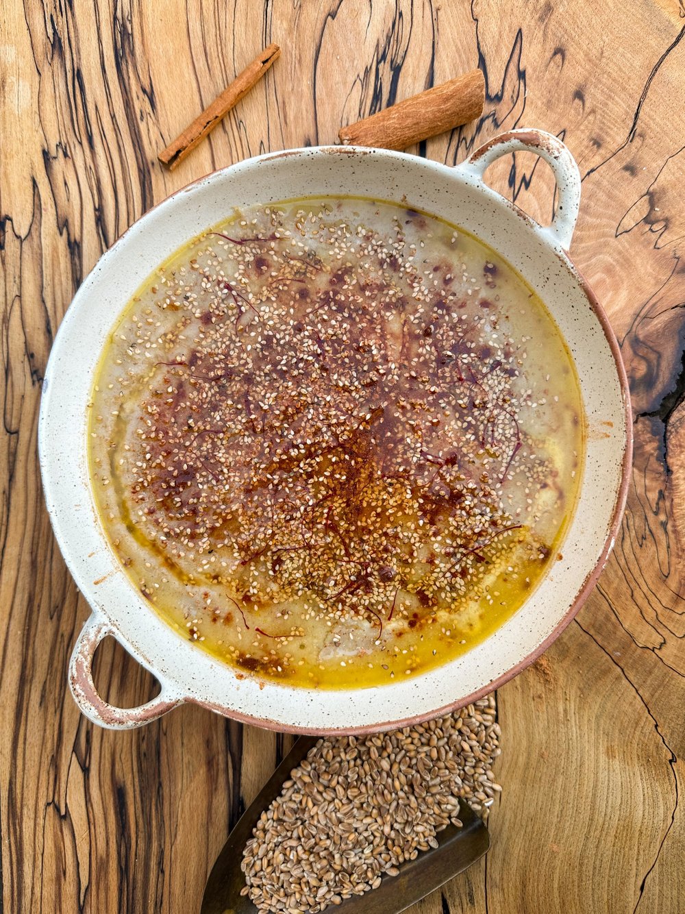 Halim-e Gandom - Persian Haleem — I got it from my Maman