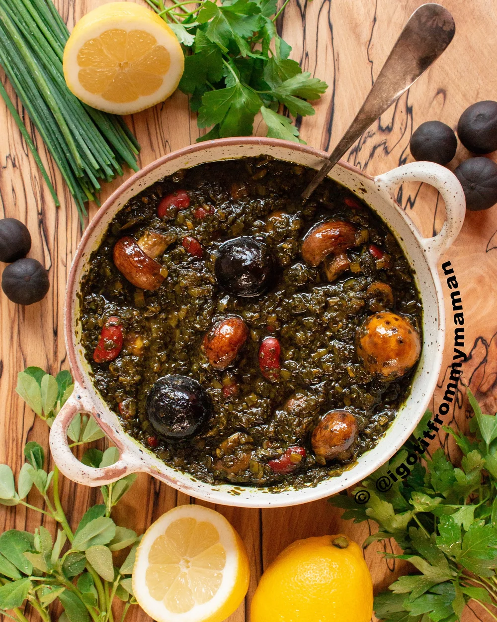 Ghormeh Sabzi Recipe - Persian Lamb Stew With Herbs — I got it from my ...