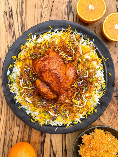 Shirin Polo – Persian Sweet Jewelled Rice — I got it from my Maman