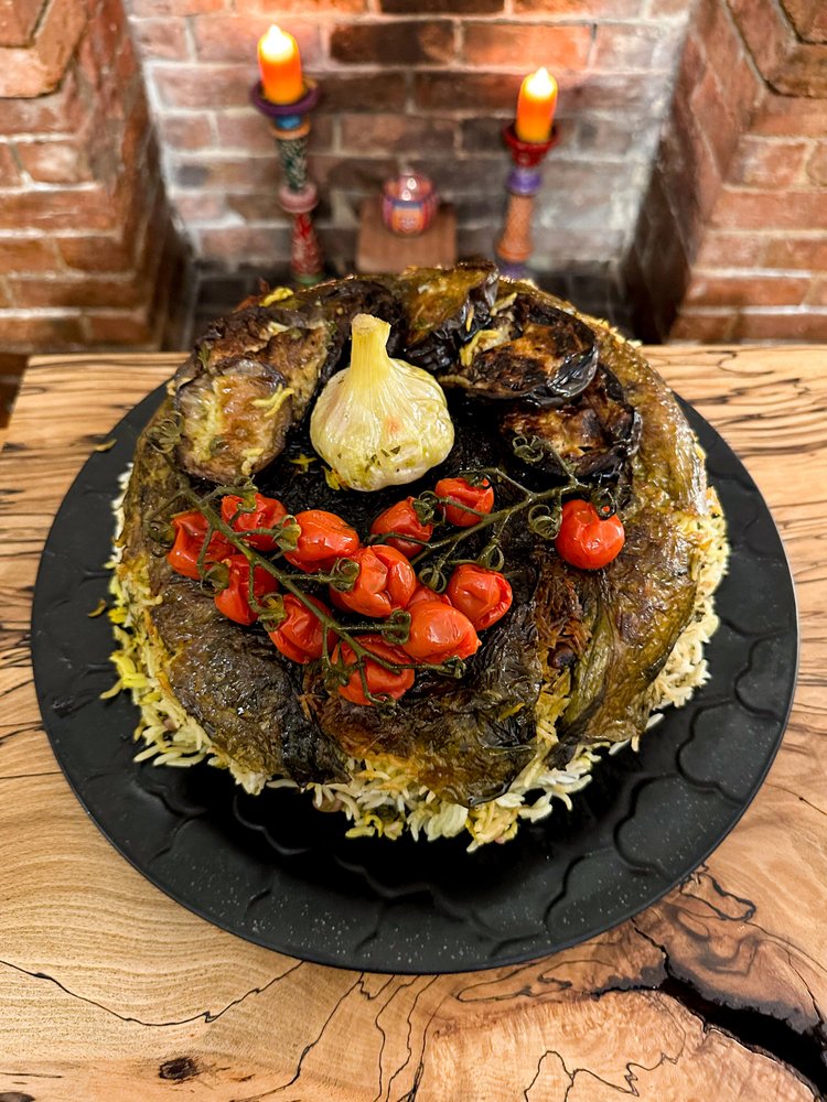 Sabzi Polo Semnani (Sozi Pela) - Semnani Herb Rice with Meat and ...