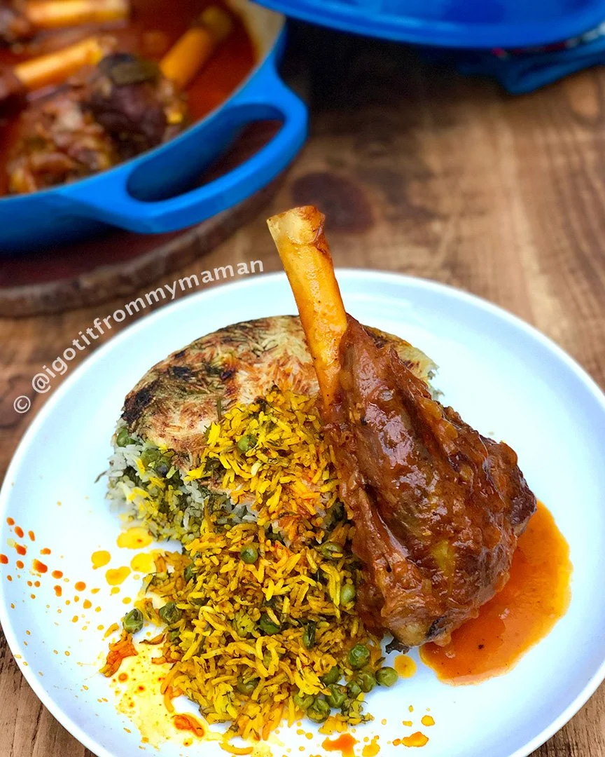 Nokhod Polo Recipe - Persian Dill Rice With Peas — I got it from my Maman