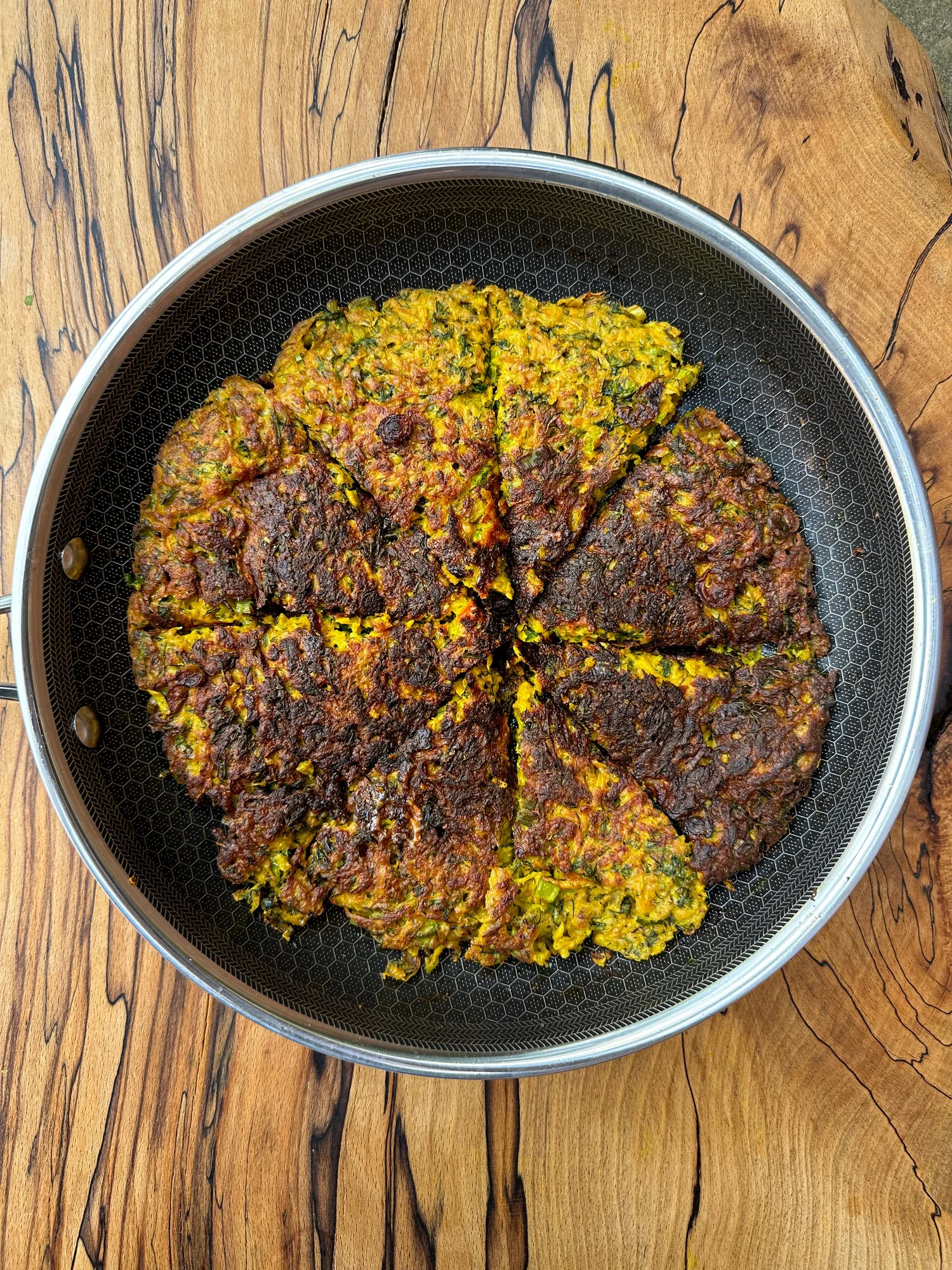Kookoo Kadoo - Courgette / Zucchini Frittata — I got it from my Maman