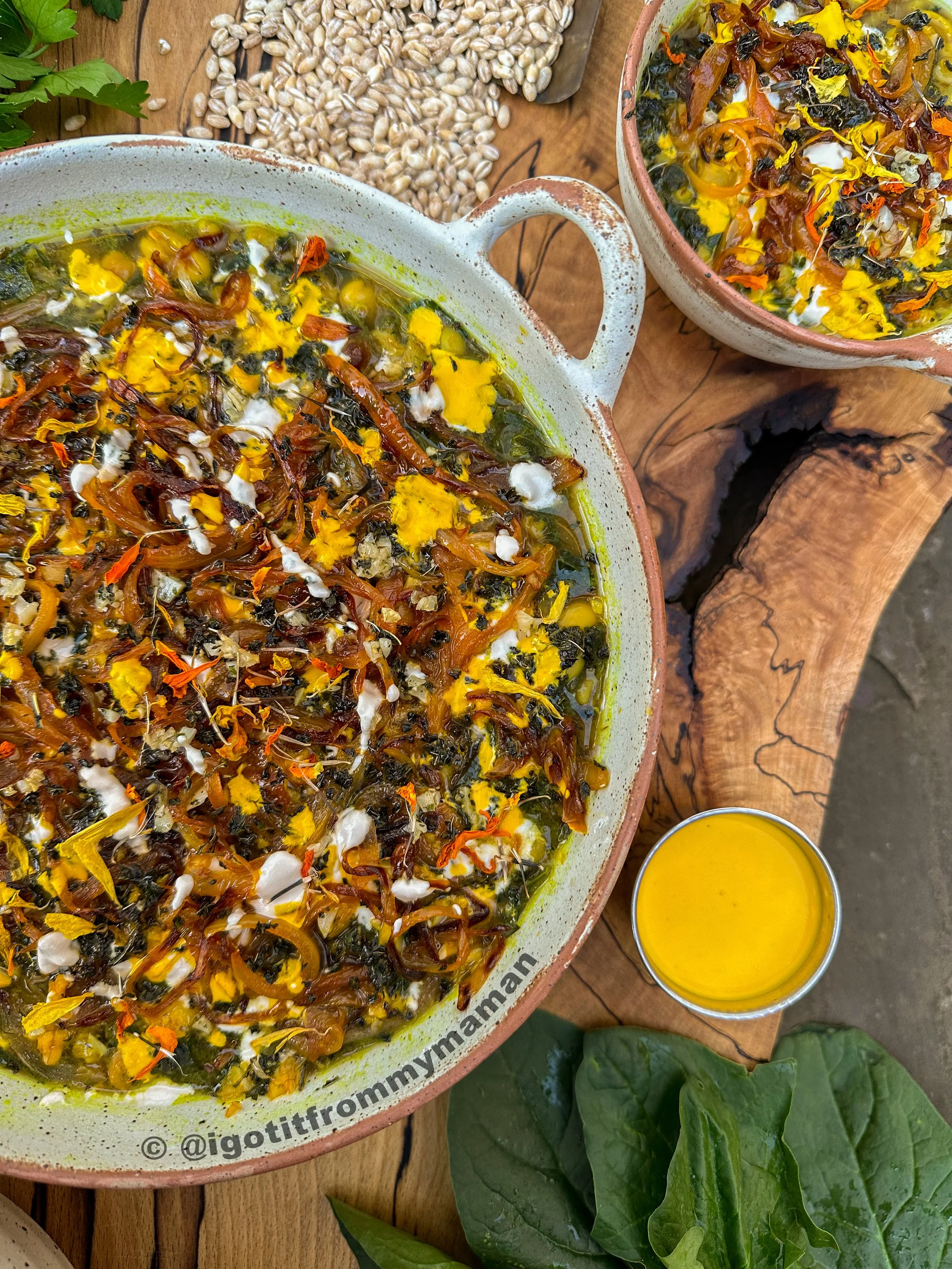 Ash-e Jo Recipe — I got it from my Maman