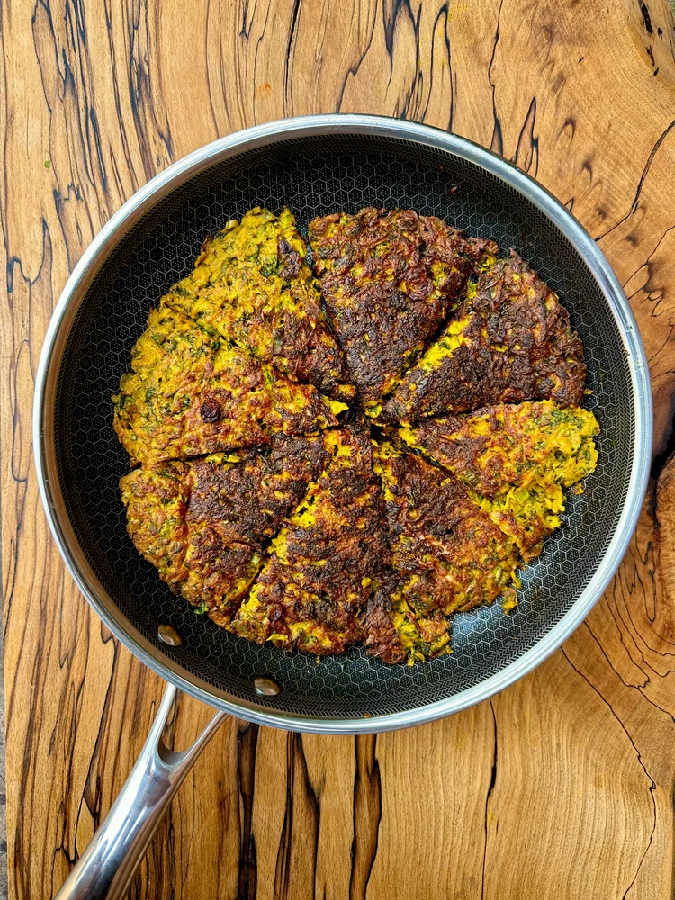Kookoo Kadoo - Courgette / Zucchini Frittata — I got it from my Maman