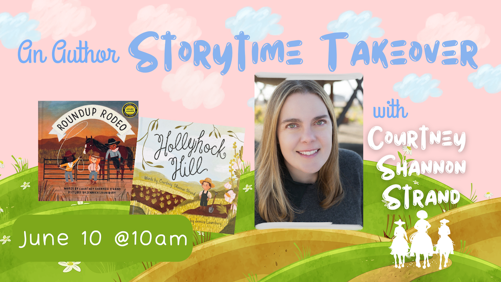My upcoming picture book events — Courtney Shannon Strand