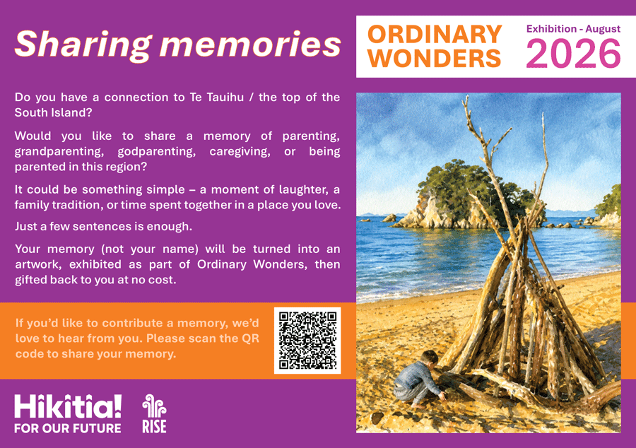 Ordinary Wonders Project – Share Memories and Register as an Artist — RISE