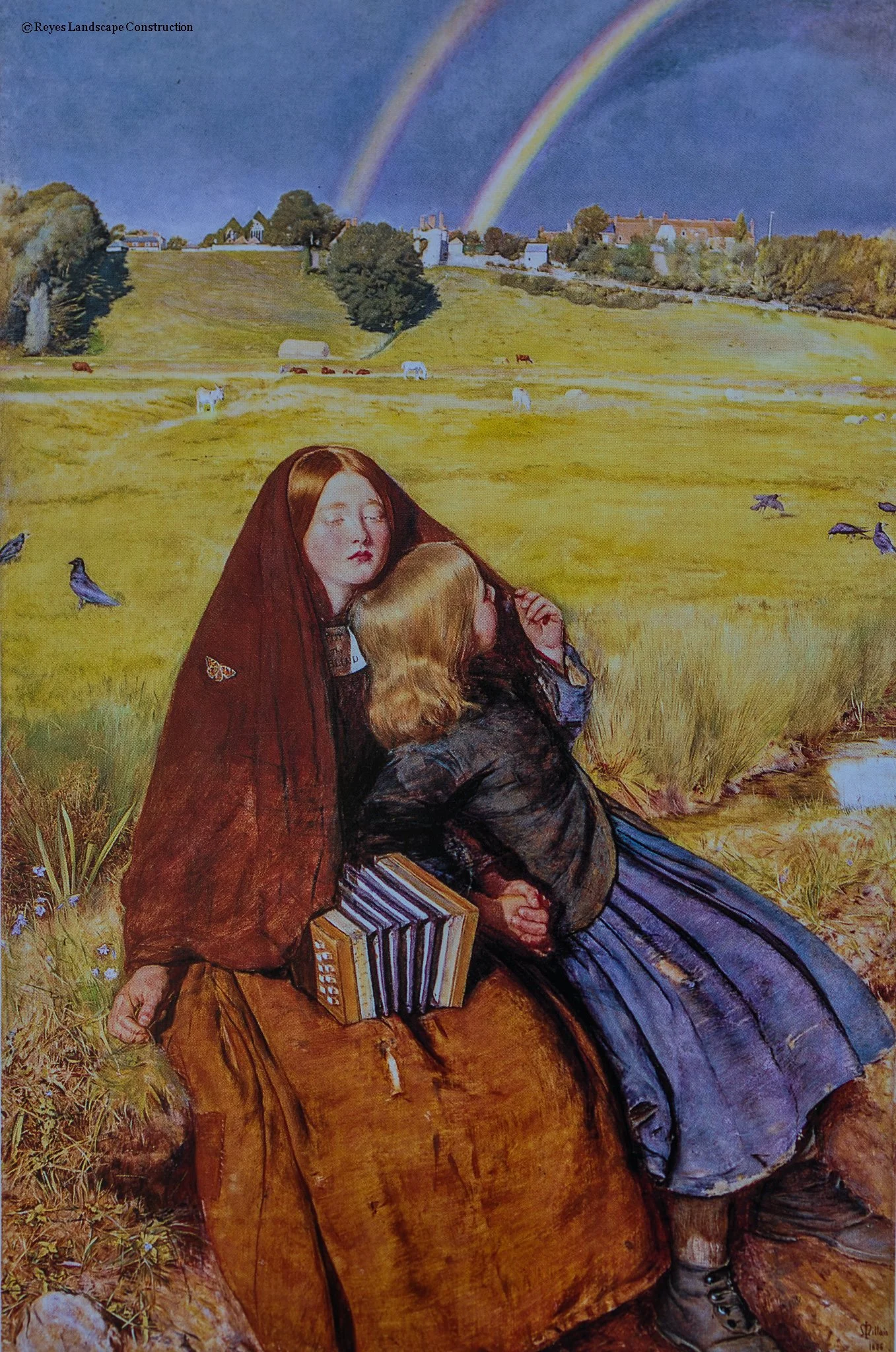 The Blind Girl | Reyes Landscape Construction |Marin California