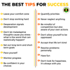 THE BEST TIPS FOR SUCCESS