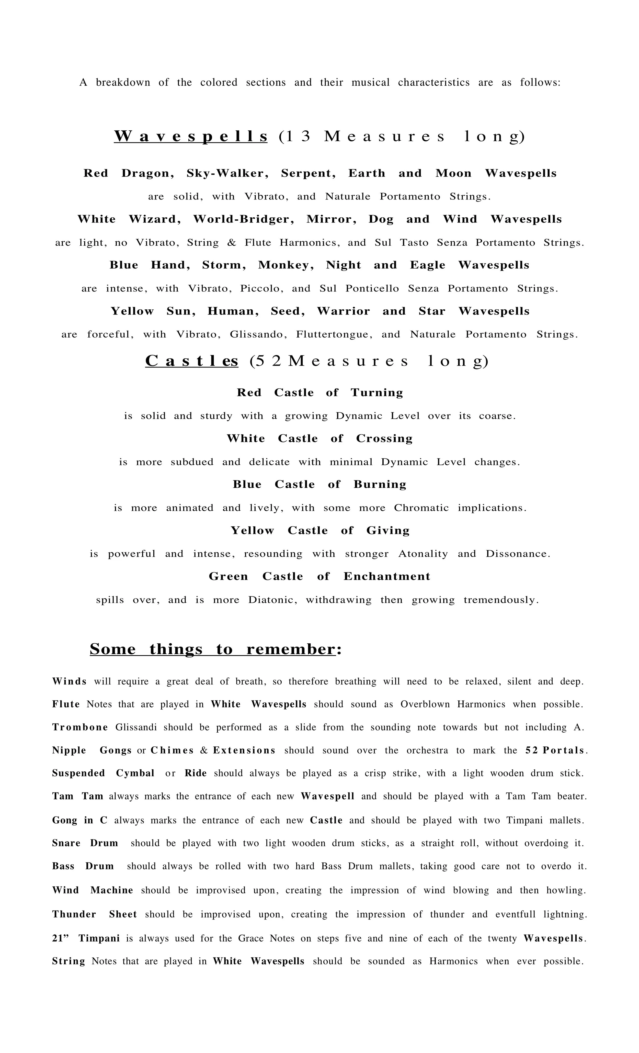 Tzolkin Score — Michael John Wiley - Composer