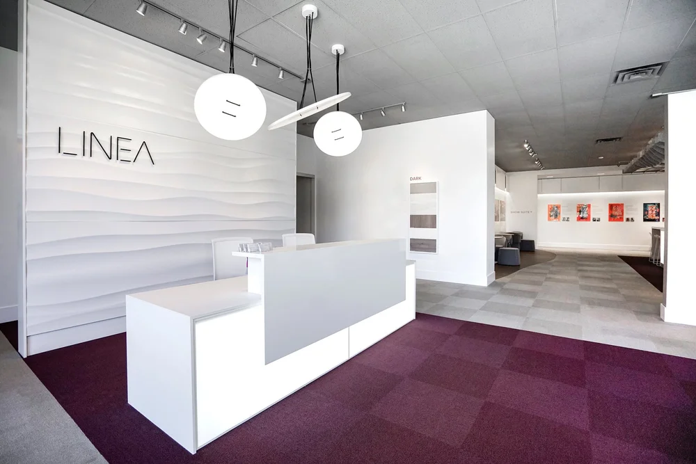 LINEA Presentation Centre by Rise Surrey — Peregrine Millwork Ltd.