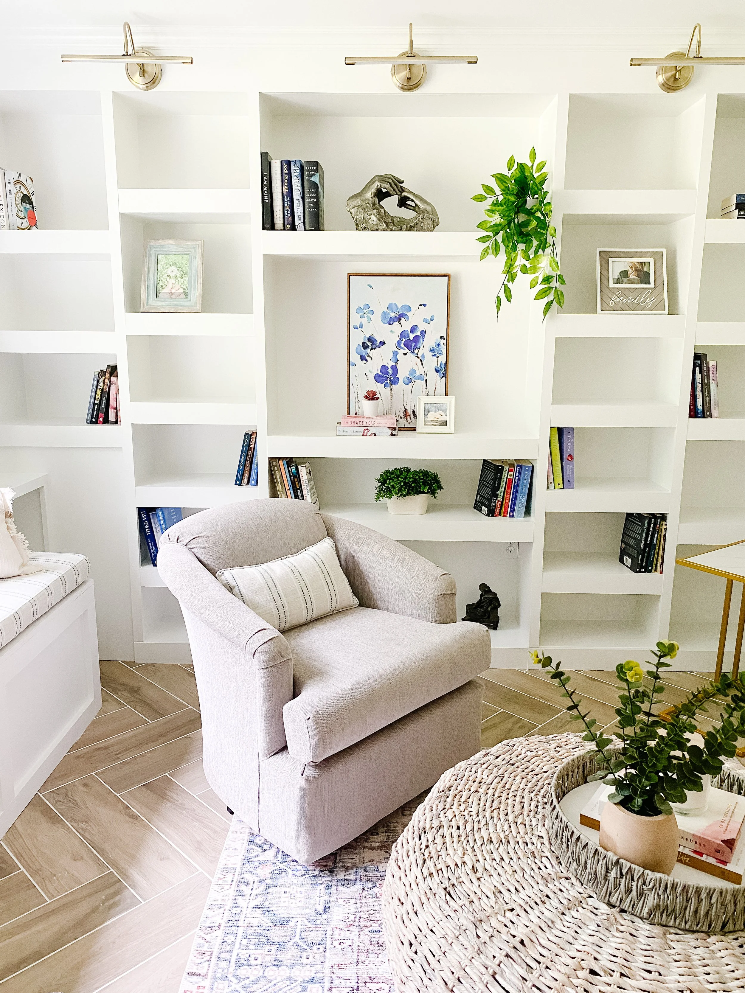 Custom Home Library — Bella Via Design