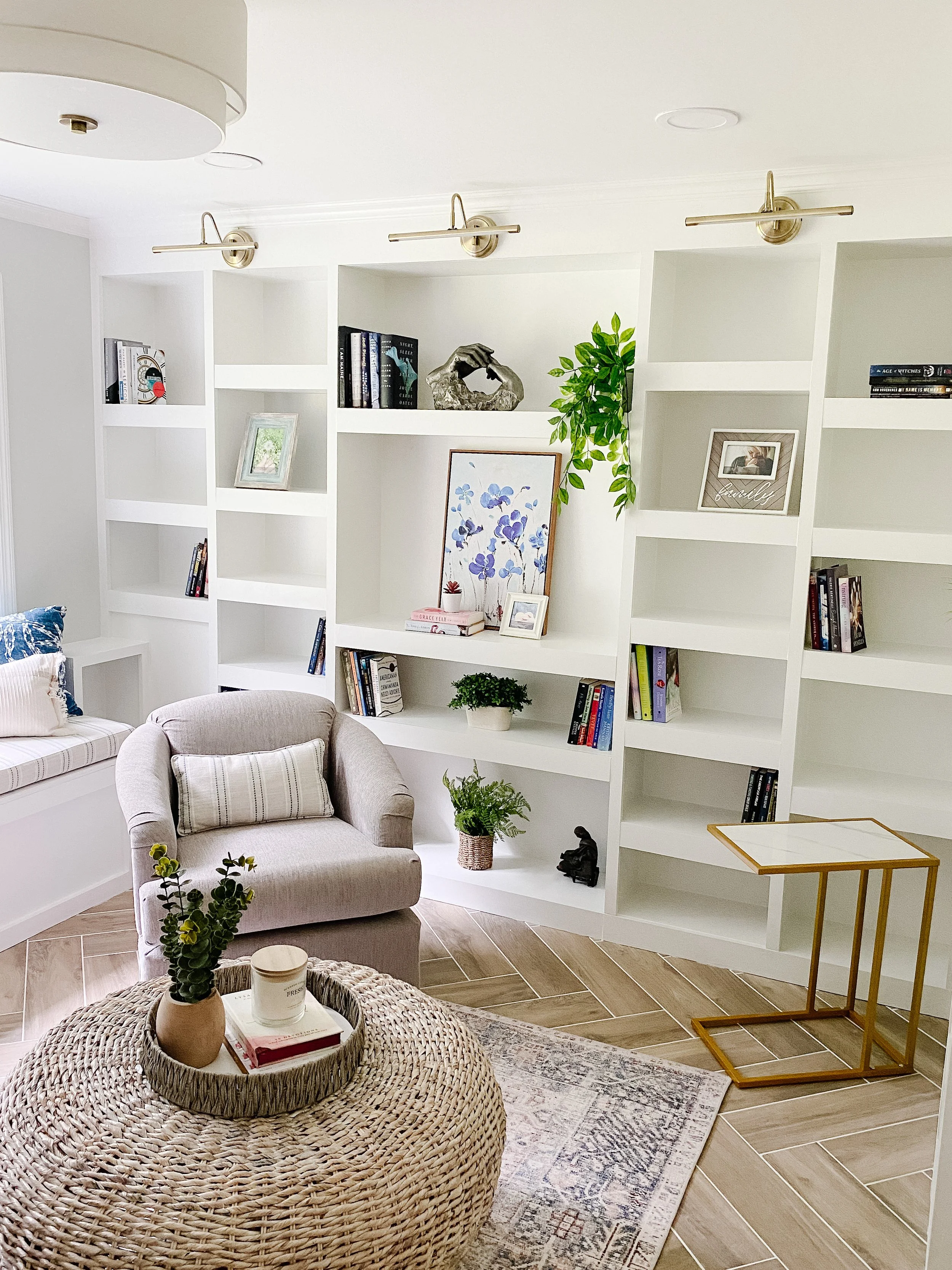 Custom Home Library — Bella Via Design