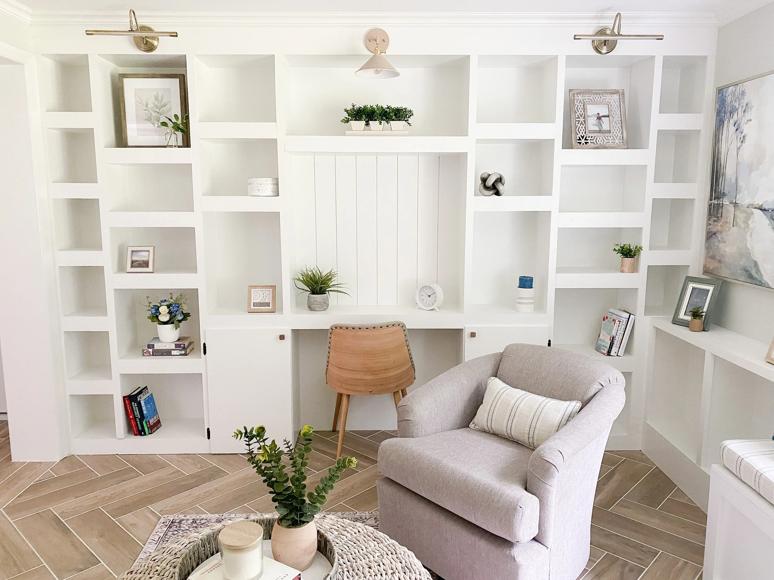 Custom Home Library — Bella Via Design