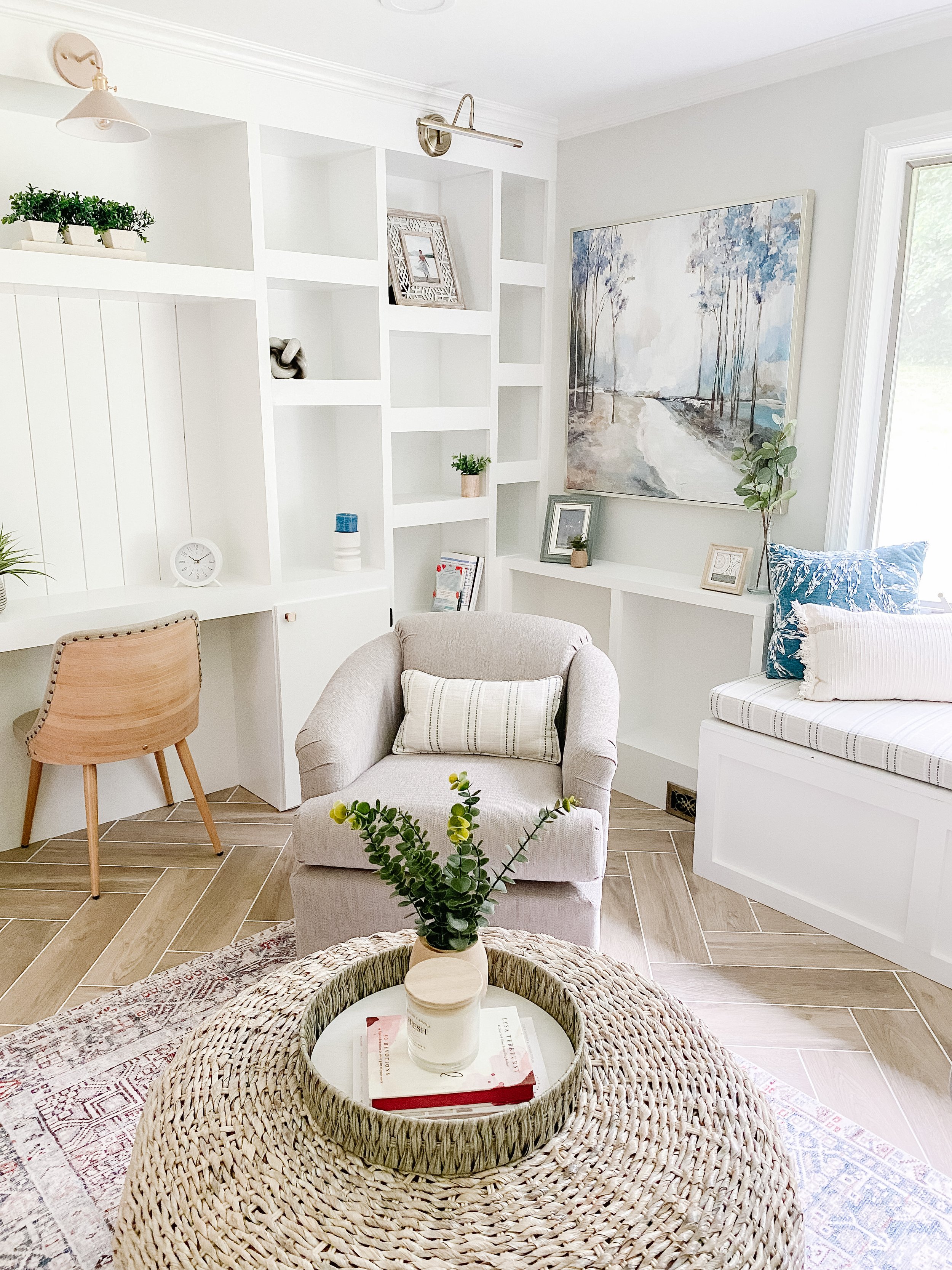 Custom Home Library — Bella Via Design