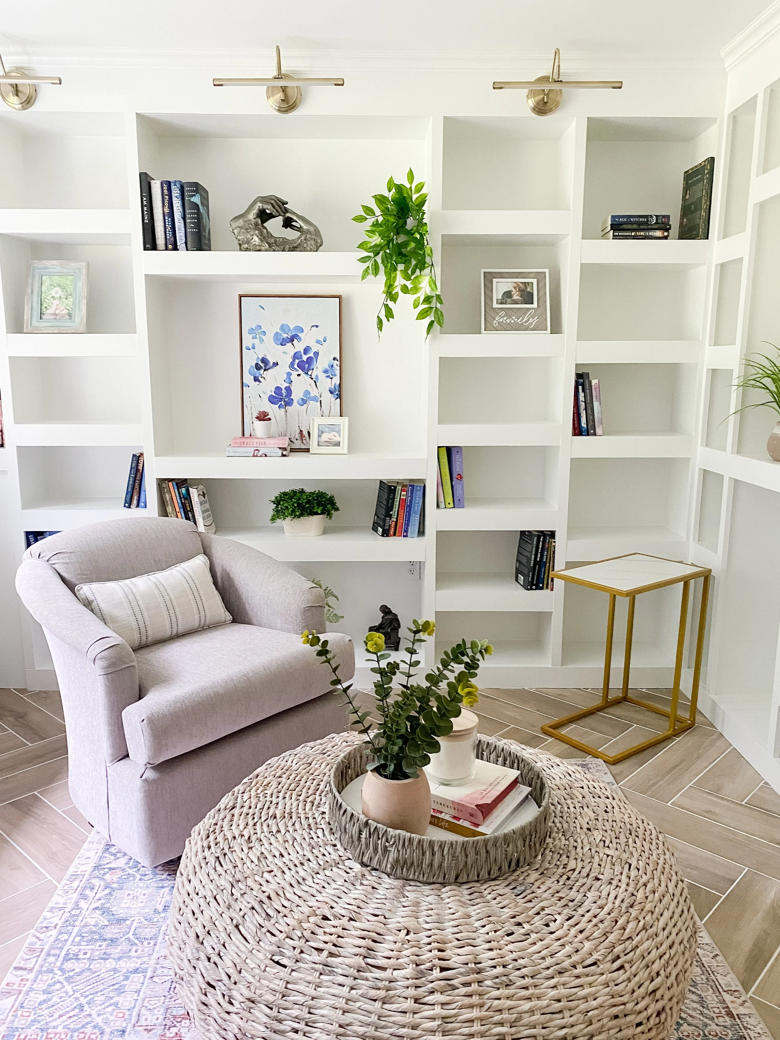 Custom Home Library — Bella Via Design