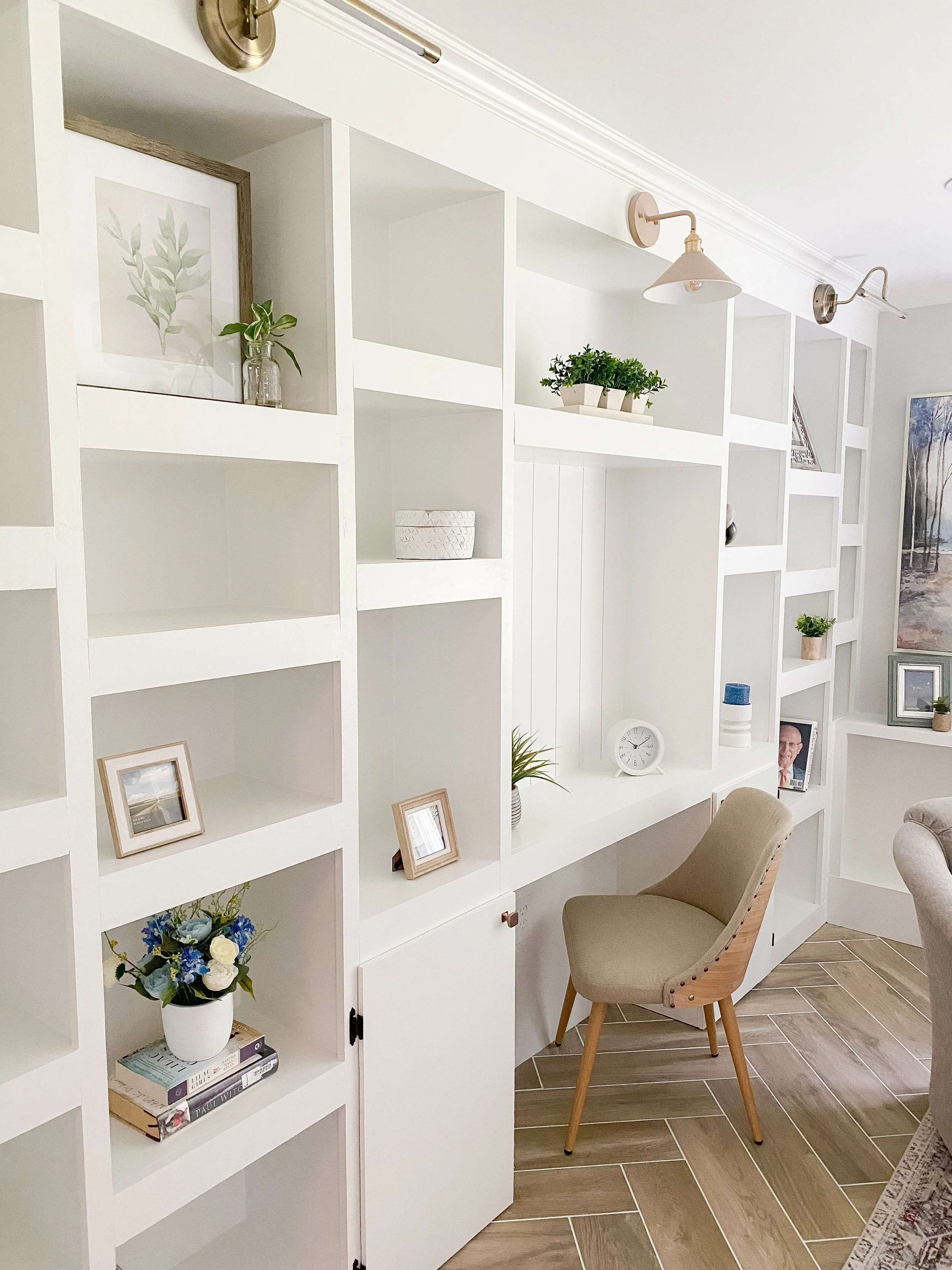 Custom Home Library — Bella Via Design