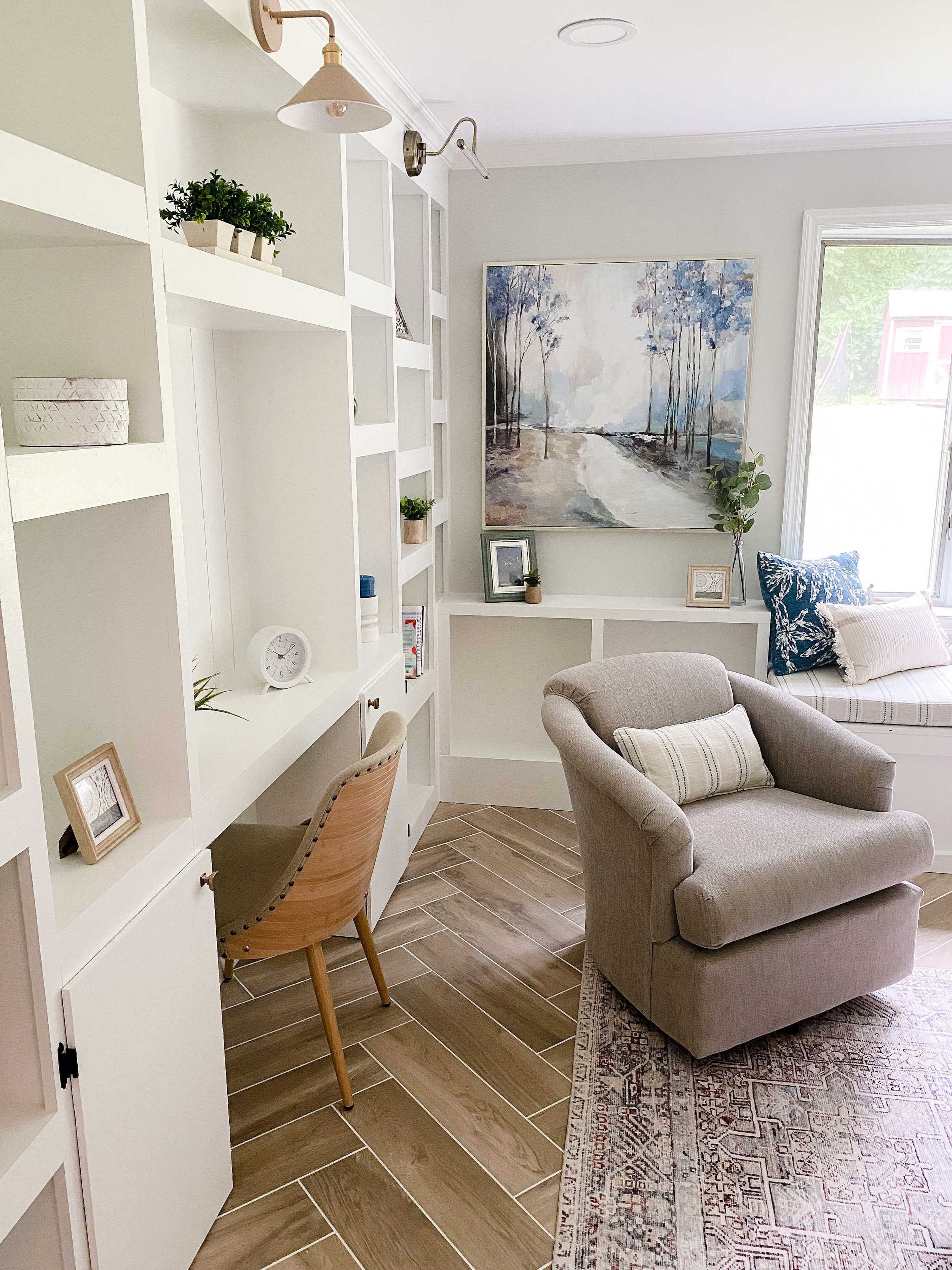 Custom Home Library — Bella Via Design