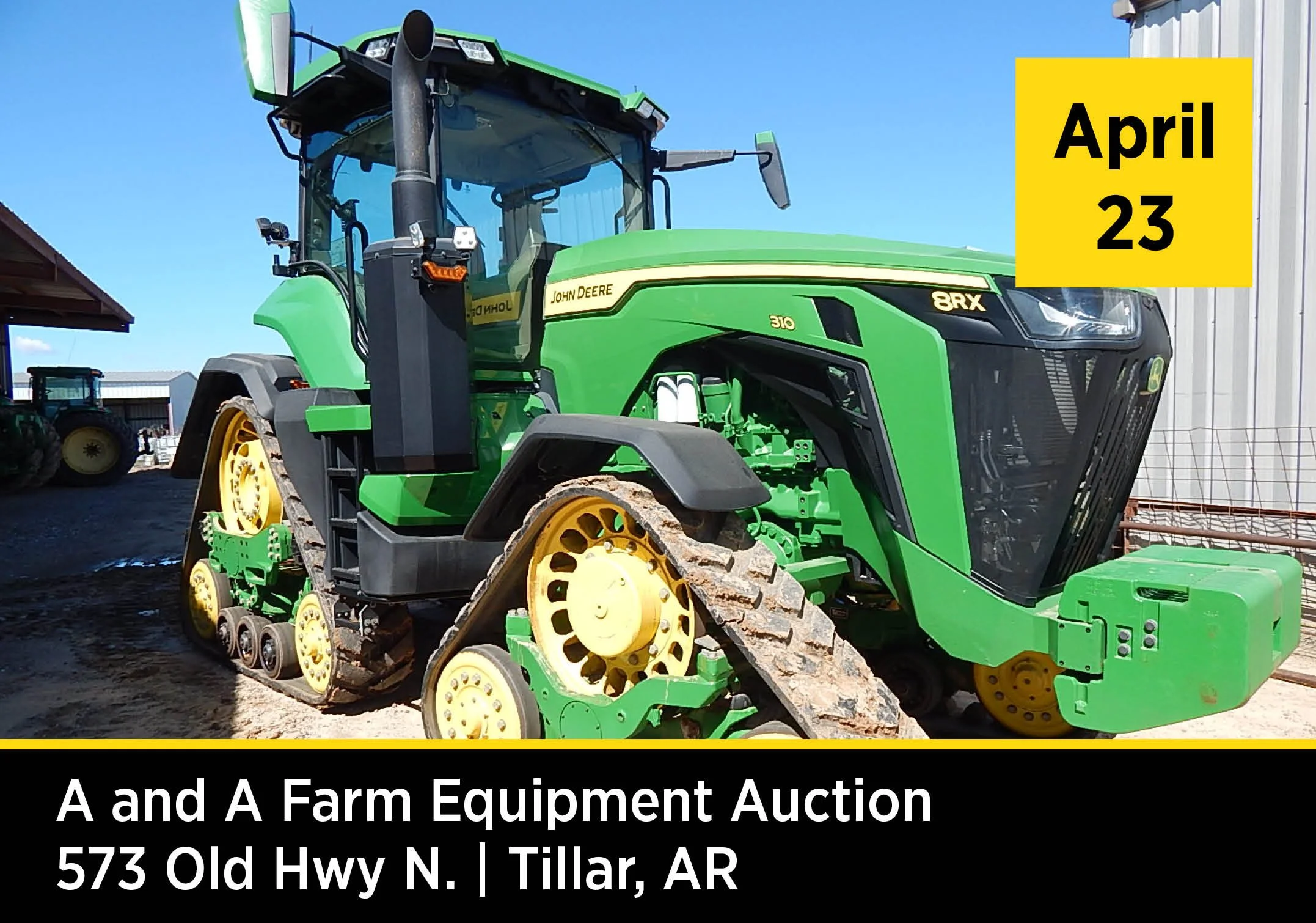 R & J Farms Partnership Equipment Auction — Blackmon Auctions