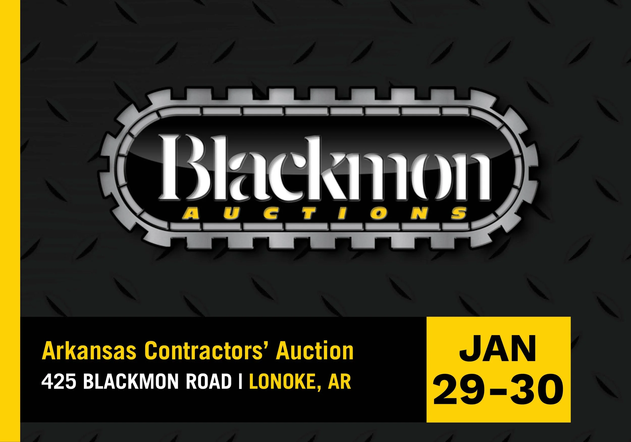 Arkansas Contractors' Auction — Blackmon Auctions