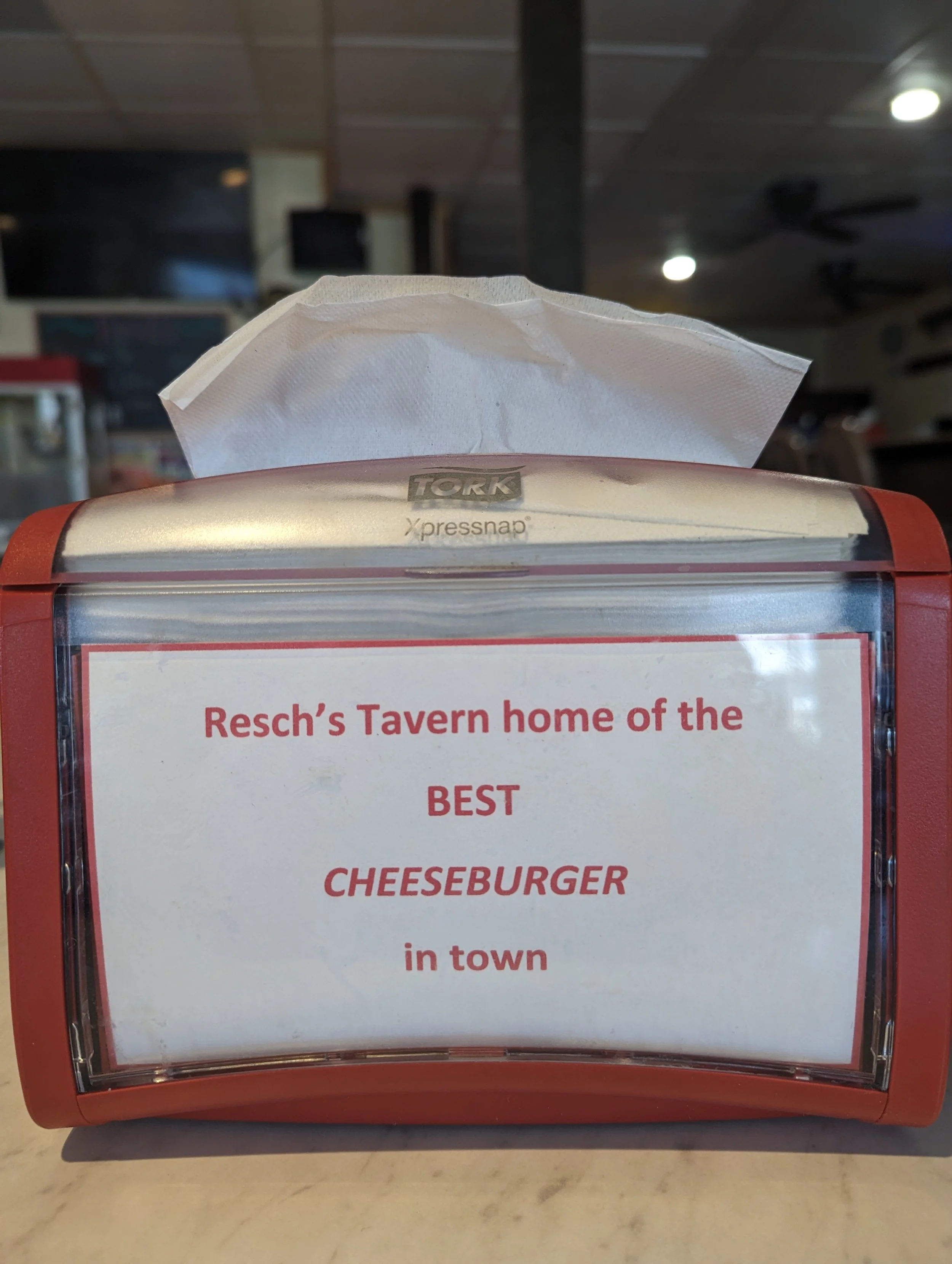 The Taste Bud: The Resch’s Tavern Burger Comes as Advertised — Kevin Gibson