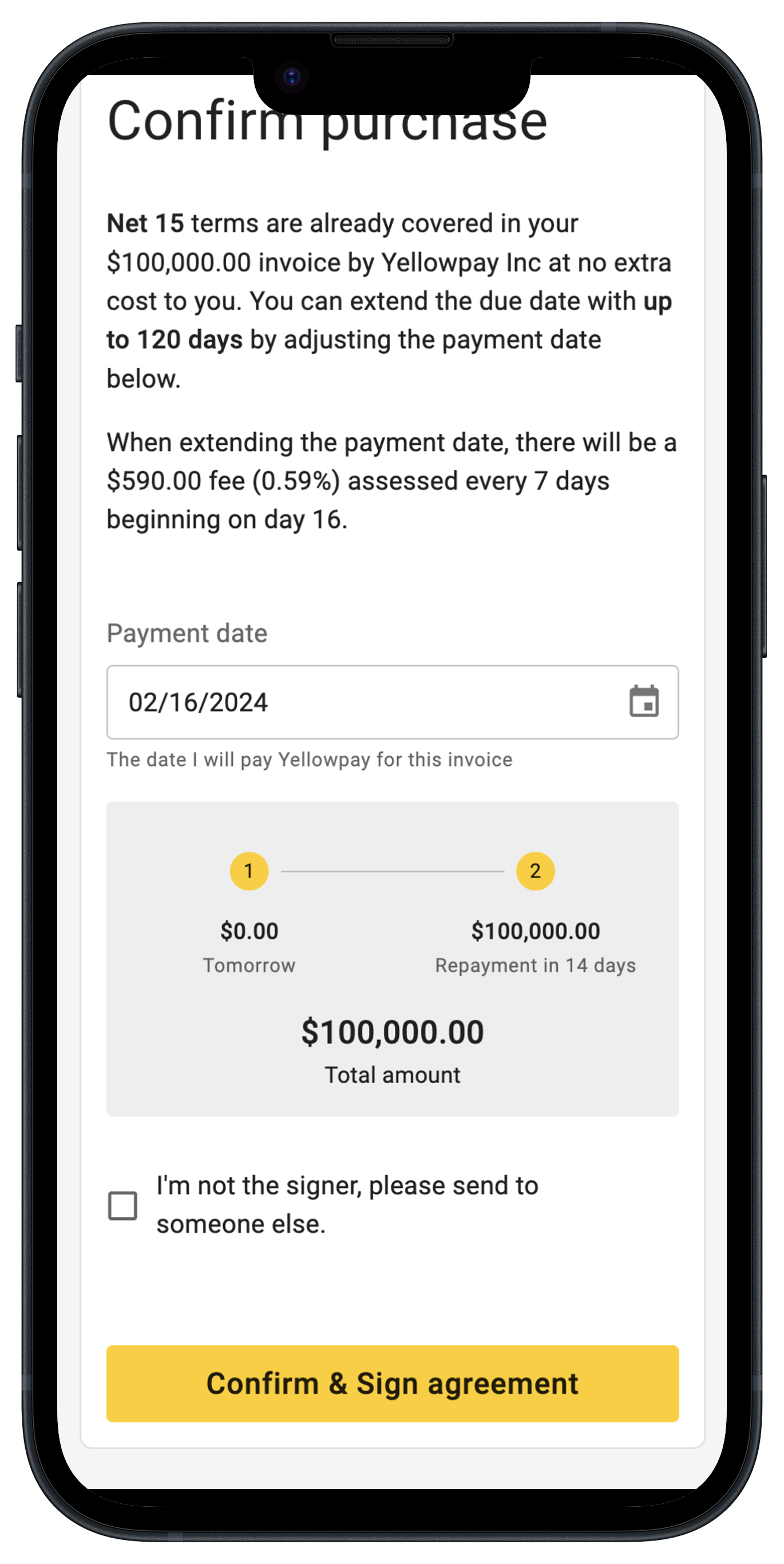 Yellowpay - Yellowpay - Master your cash flow