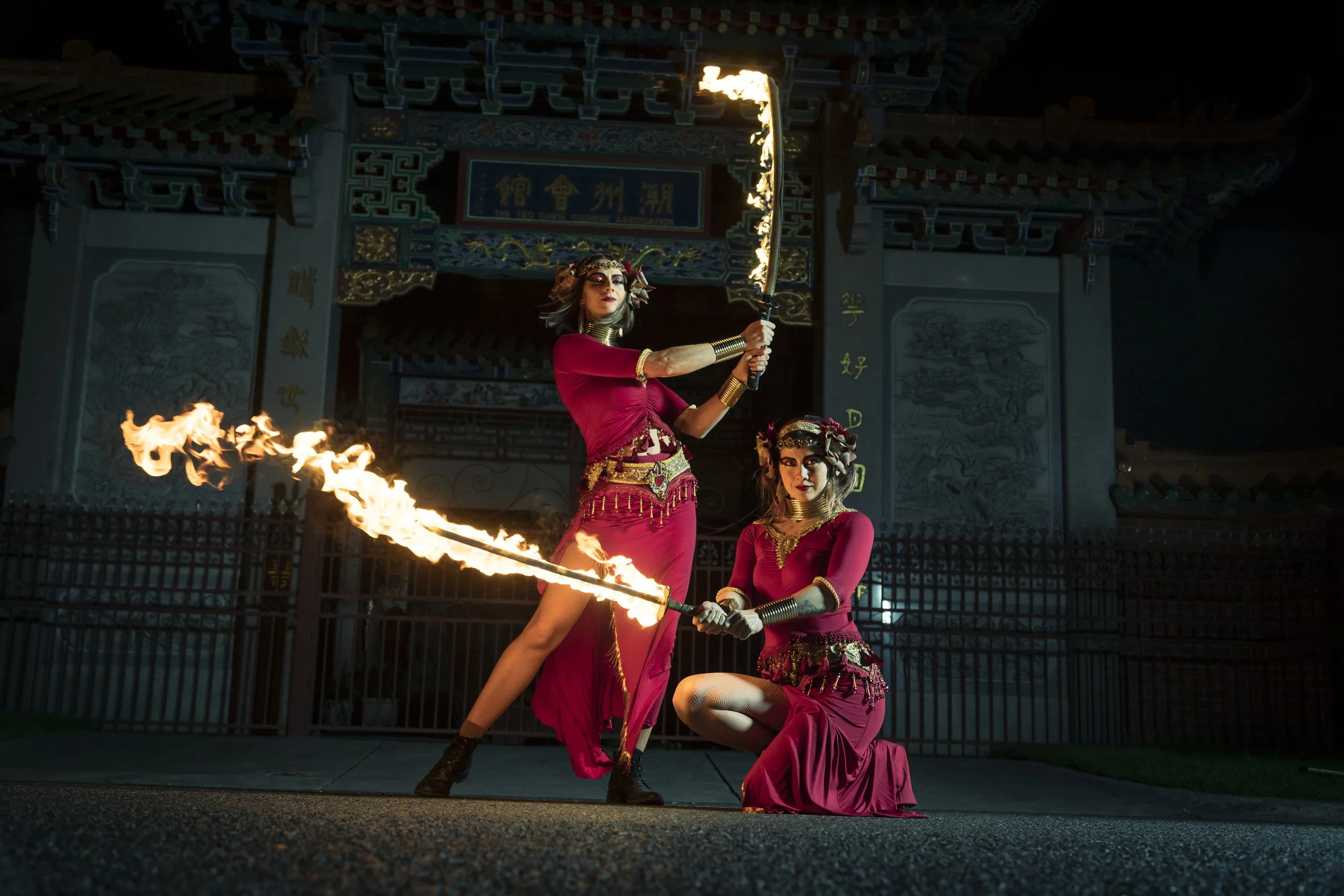 Specialty Costuming ★ Karina Flow Fire Dancer Melbourne