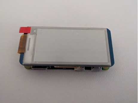 Building a Pwnagotchi with the Waveshare 2.13in display version 3 ...