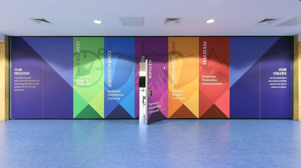 Enhance School Values with 5 Inspiring Ideas for Wall Art Displays. - The Media Collective