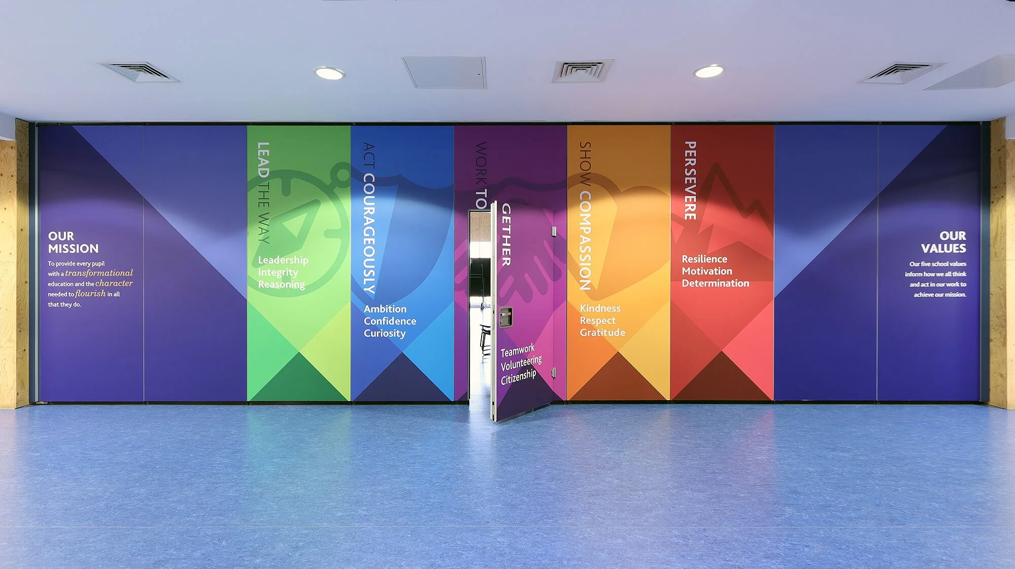 Enhance School Values with 5 Inspiring Ideas for Wall Art Displays ...